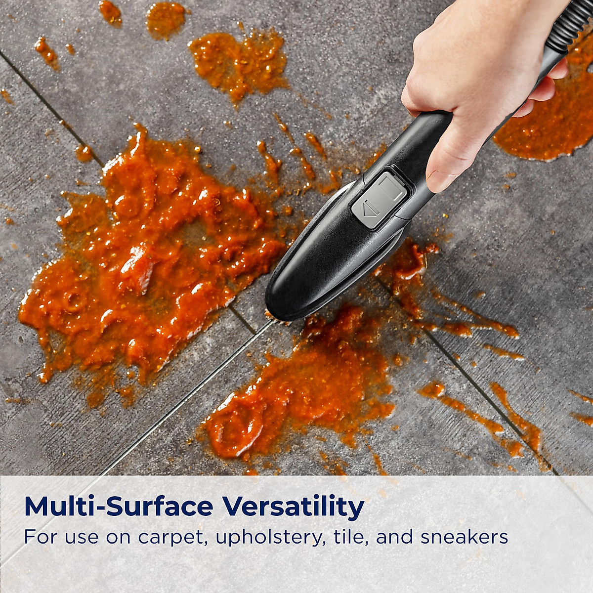 BISSELL Little Green HydroSteam Multi-Purpose Portable Carpet and Upholstery Cleaner, Car and Auto Detailer, 3618, Black and Copper Harbor