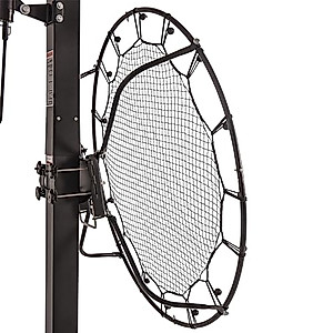 Silverback Multi-Sport Training Rebound Passback Net - Basketball Rebounder - Multisport Rebounder,Black
