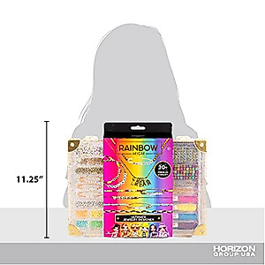 Rainbow High Ultimate Jewelry Designer, DIY Jewelry Making Kit, Design 20+ Pieces of Jewelry, Great Weekend or Sleepover Activity for Girls, Bead Kit for Kids Teens & Tweens Ages 8, 9, 10, 11