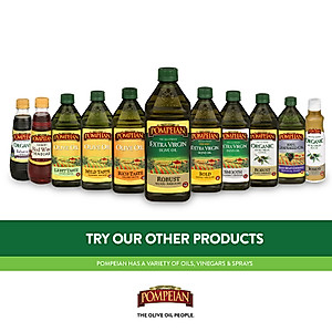 Pompeian Gourmet Red Wine Vinegar, Perfect for Salad Dressings, Marinades & Sauces, Naturally Gluten Free, 30 Ounce