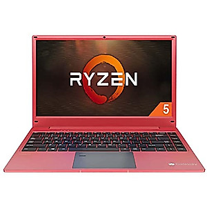 Gateway 14.1" FHD High Performance Laptop in Red Ryzen 5 Quad-Core up to 3.7 Processor 8GB DDR4 RAM 256GB SSD HDMI Wi-Fi Win 11