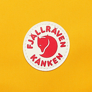 Fjallraven Kanken Mini Cooler Bag - Heavy Duty Eco S, Inside Zippered Pocket, Top Handle, and SidewaysWarm Yellow One Size One Size