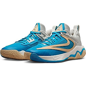 NIKE Men's Sneaker Three Quarters Tall, Phantom Blue Lightning Ice Peach, 12