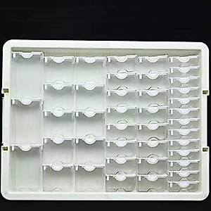 Diamond Painting Storage Container with 42/50/78 Slots Grids, Embroidery Accessories Beads Sewing Supplies Organizer