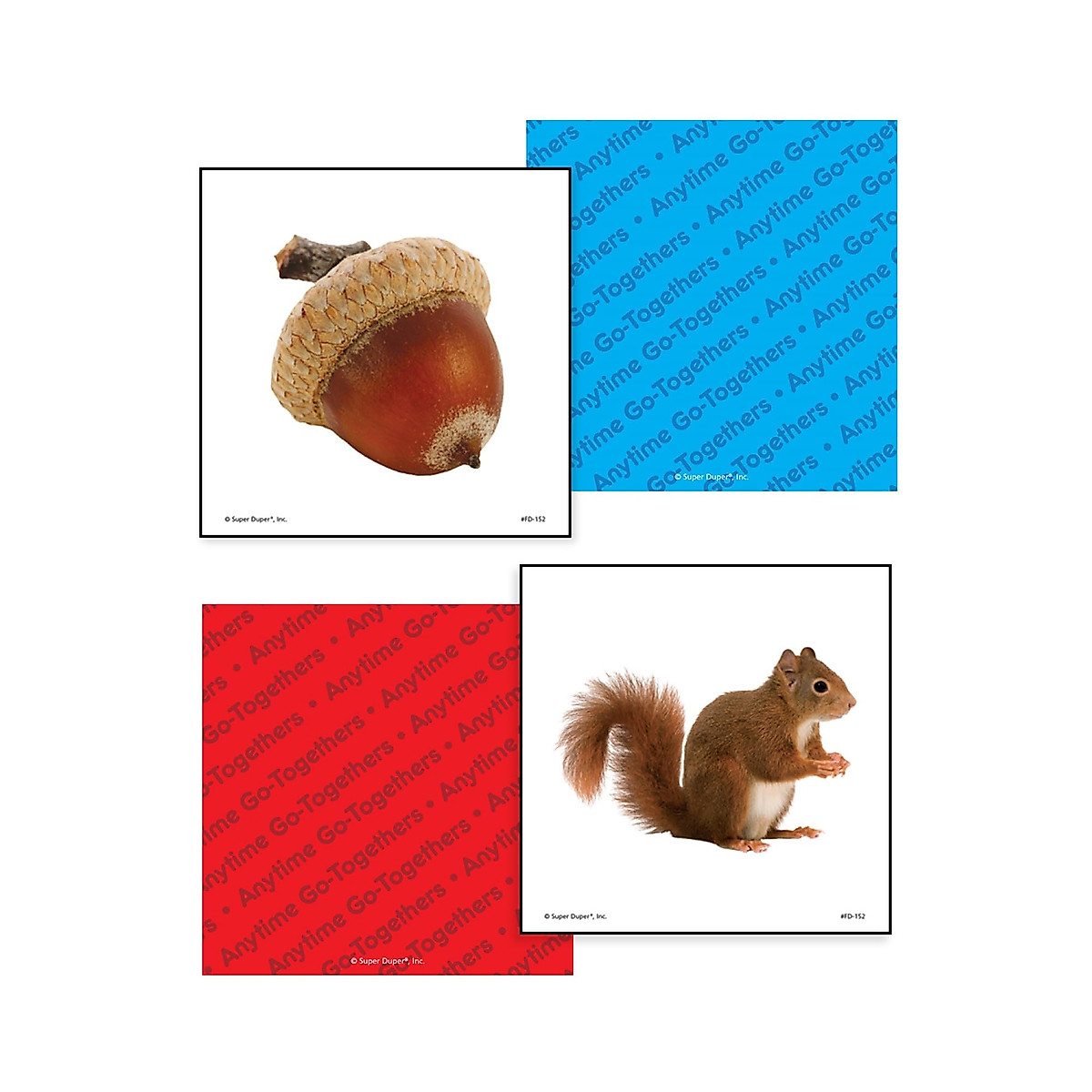 Super Duper Publications | Anytime Go-Togethers Photo Fun Deck Flash Cards | Educational Learning Resource for Children