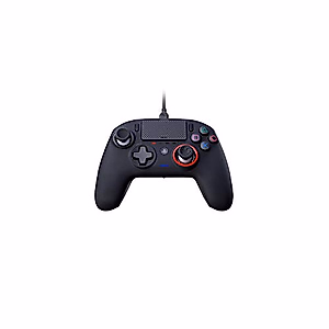 NACON PlayStation 4 Controller - Wired, USB-C, 4 Configurable Shortcut Buttons, Dual Concave Customizable Sticks, LED Player Status Indicator