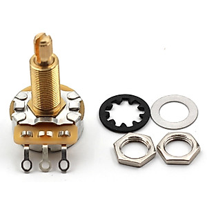 Set of 4 (4X) CTS Custom 450S 525K LONG Split Shaft Audio Taper Potentiometers - 450G