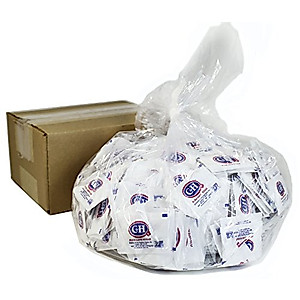 C&H Pure Cane NON-GMO Granulated Sugar, 0.10 Ounce (2.83 Gram) Packets - Pack of 500