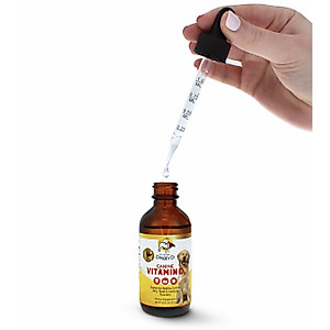 Doggyd Vitamin D3 Liquid for Dogs Cats, 60mL, 60 Count at 1ml Dose