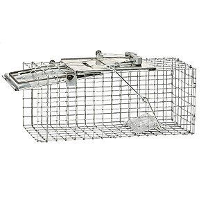 Havahart 1083 Catch and Release Small 1-Door Easy Set Humane Live Animal Trap for Squirrels, Rabbits, Skunks, and Other Small Animals