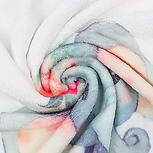 SPOKKI 6 PCS Baby Monthly Milestone Blanket Girl, 60''x40''Fleece Monthly Blanket Newborn with Headband for Photography Background Prop and Mom Nursery Shower Gift (Purple)