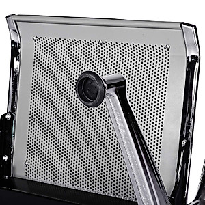 KINTNESS Guest Reception Chairs for Airport Waiting Room Office Chairs Salon Barber Bank Hall Room Conference Airport with Black Leather Cushion 3 Seat Bench Furniture …