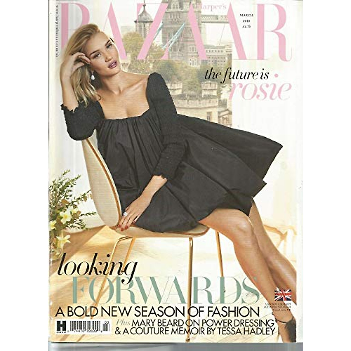 HARPER'S BAZAAR, MARCH 2018, THE FIRST AND LAST WORD IN FASHION ~