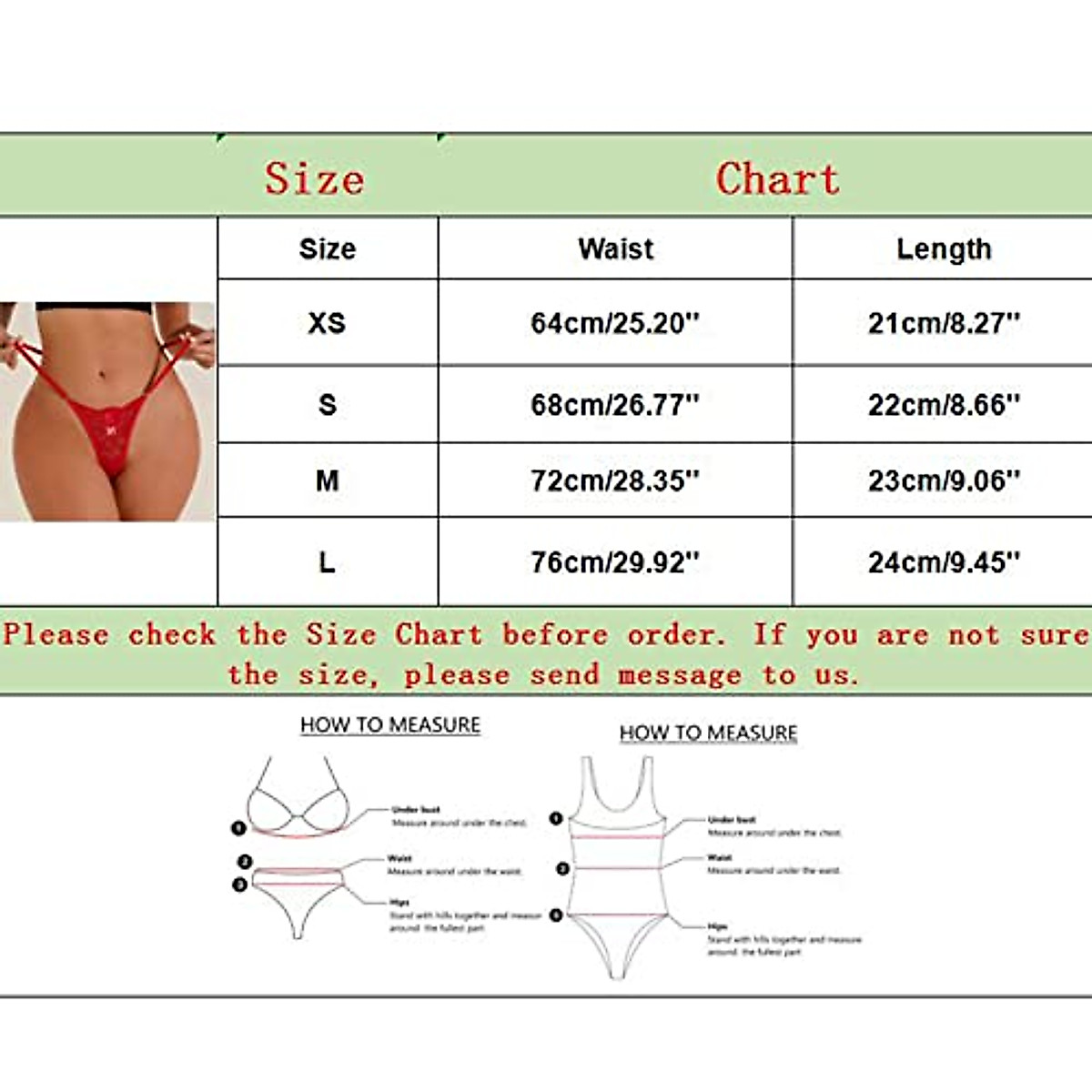 Underwear Women Sexy Lace G- String Thongs for Women Naughty for Sex Low Waist Stretch T-Back Tangas Breathable Lightweight Bikini Pants Women Underwear Red