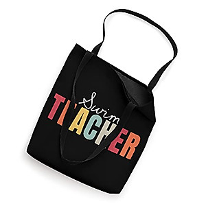 Swim Teacher Life Back To School First Day Appreciation Tote Bag