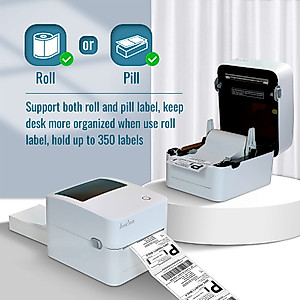 Thermal Label Printer- Hudoo High Speed 152mm/s Shipping Label Printer for Small Business Owner, Compatible with Amazon, Ebay Shopify and Worked with USPS USP FedEx 4X6 Label Printer