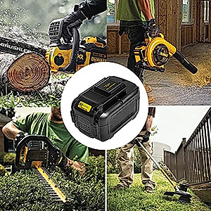 40V 7500mAh Replacement Battery DCB404 DCB406 DCB407 DCB114, Lithium Ion Premium Battery Compatible with Dewalt All 40V MAX Tools