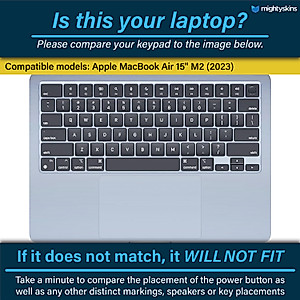MightySkins Carbon Fiber Skin Compatible with Apple MacBook Air 15'' M2 (2023) Full Wrap Kit - Puzzle Cube | Protective, Durable Textured Carbon Fiber Finish | Easy to Apply | Made in The USA
