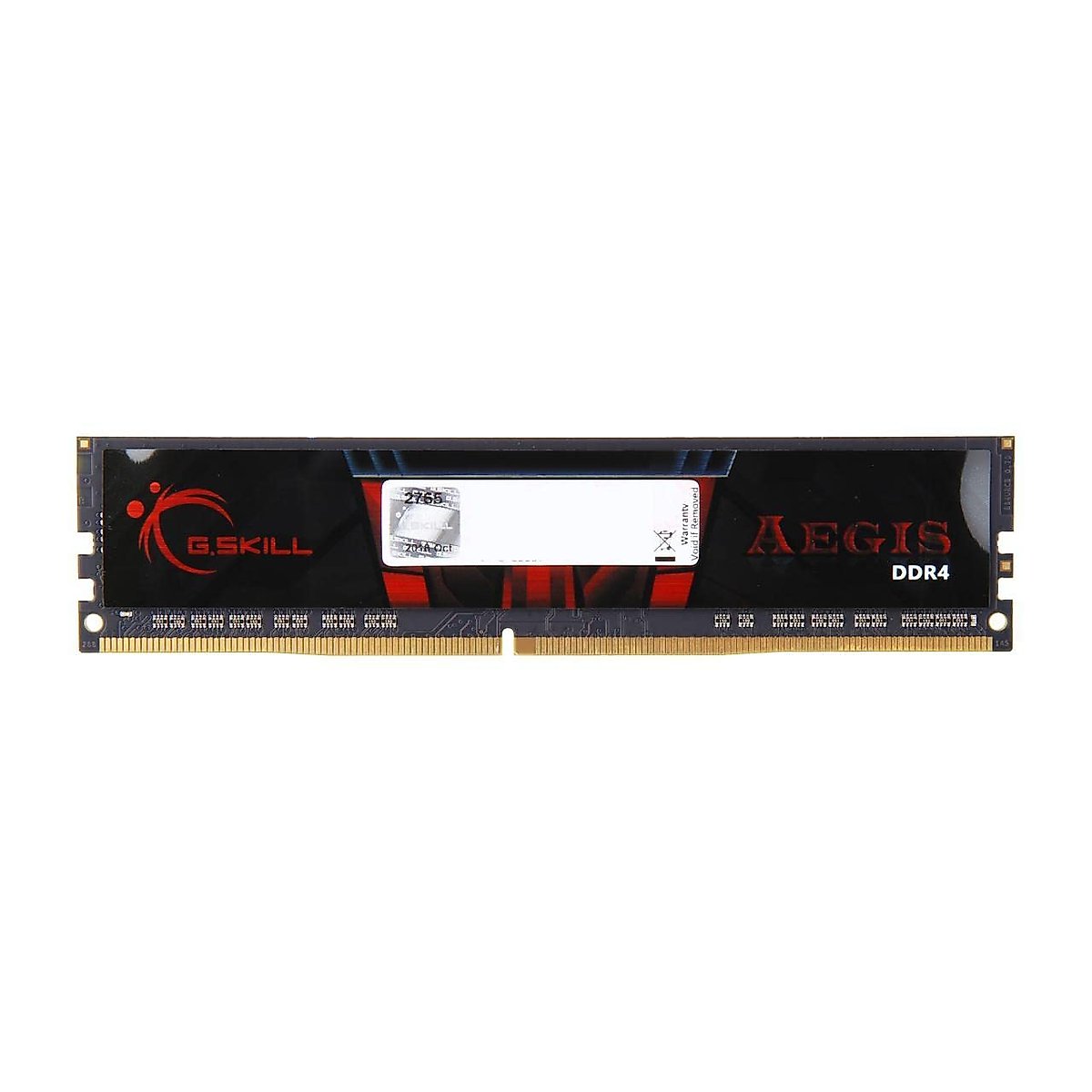 G.SKILL AEGIS Series DDR4 RAM 16GB (1x16GB) 2666MT/s CL19-19-19-43 1.20V Desktop Computer Memory UDIMM (F4-2666C19S-16GIS)