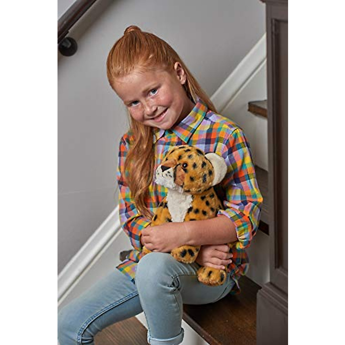 Wild Republic Cheetah Cub Plush, Stuffed Animal, Plush Toy, Gifts for Kids, Cuddlekins 12"