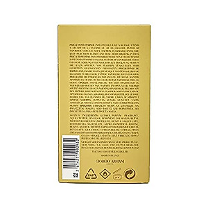 GIORGIO ARMANI Acqua Di Gio Absolu for Men Eau De Parfum Spray, Woody Aromatic, 4.2 Oz