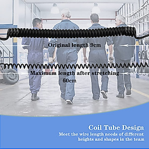 Retevis Hands Free Two Way Radio Headset, Walkie Talkie Earphones, VOX, Coil Tube, 2 Pin, for RT22 RT21 H-777 RB26, Compatible with Baofeng UV-5R BF-888S Walkie Talkie, Walkie Talkie Earpiece(10 Pack)