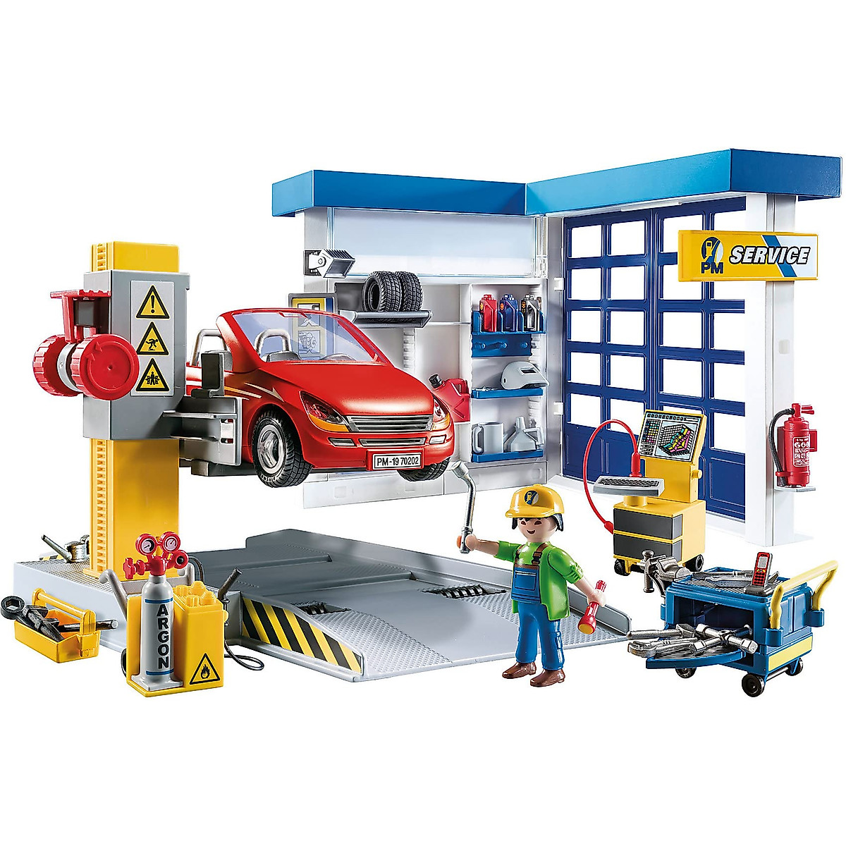 Playmobil Car Repair Garage