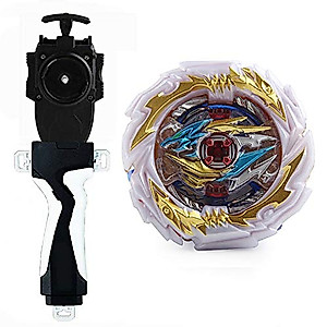Burst Starter Booster Spinning SuperKing B-171 Tempest Dragon Cm1A Toy with Battling Top Launcher LR and Grip(Black)