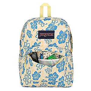 JanSport Superbreak Backpack - Durable, Lightweight Premium Backpack, Island Icons