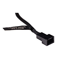Alphacool Y-Splitter 3-Pin to 4X 3-Pin Cable, 15cm