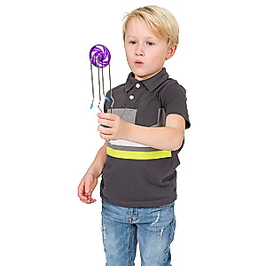 Neato! Classic Retro Magic Rail Twirler, Magnetic Gravity Defying Stunt Toy, Colors May Vary, For Boys & Girls Ages 5+
