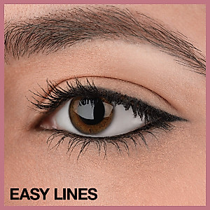 MAYBELLINE New York Eyestudio Hyper Easy No Slip Pencil, Black, 0.04 Oz, Pack of 2