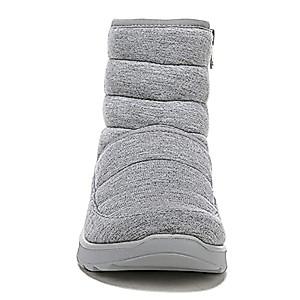 BZees Women's Glacier Ankle Boot, Grey, 10