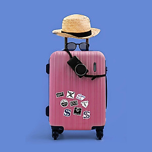 20 PCS Stickers Pack White Aesthetic Sox Vinyl Logo Colorful Waterproof for Water Bottle Laptop Bumper Car Bike Luggage Guitar Skateboard