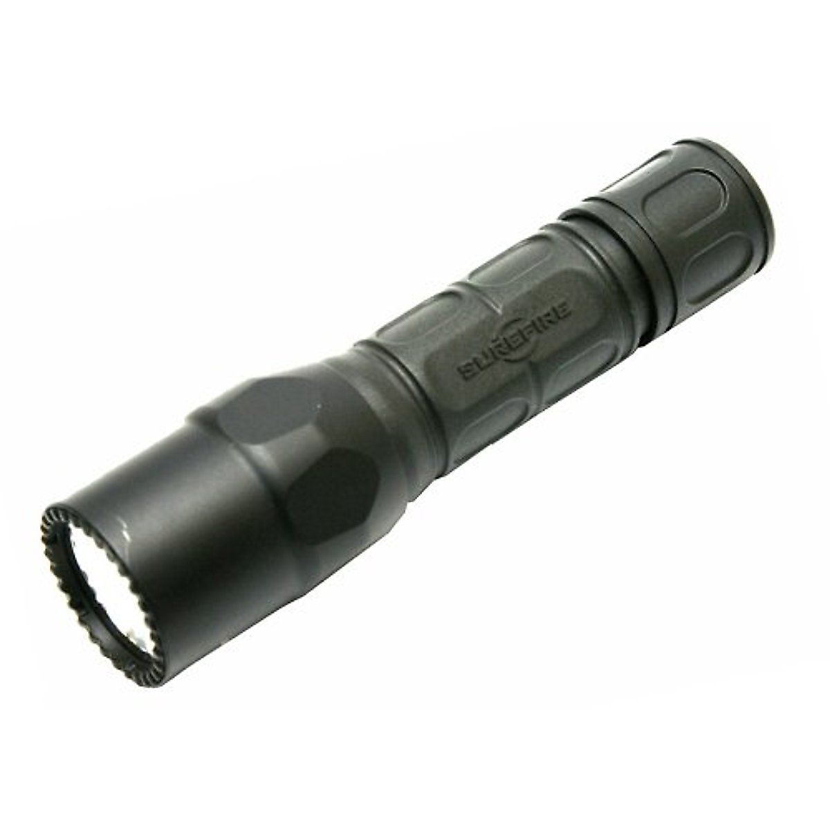 SureFire G2X Tactical Single-Output LED Flashlight with Tactical tailcap click switch, Black