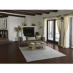 Momeni Cove Recycled P.E.T Area Rug, Grey, 2' X 3'