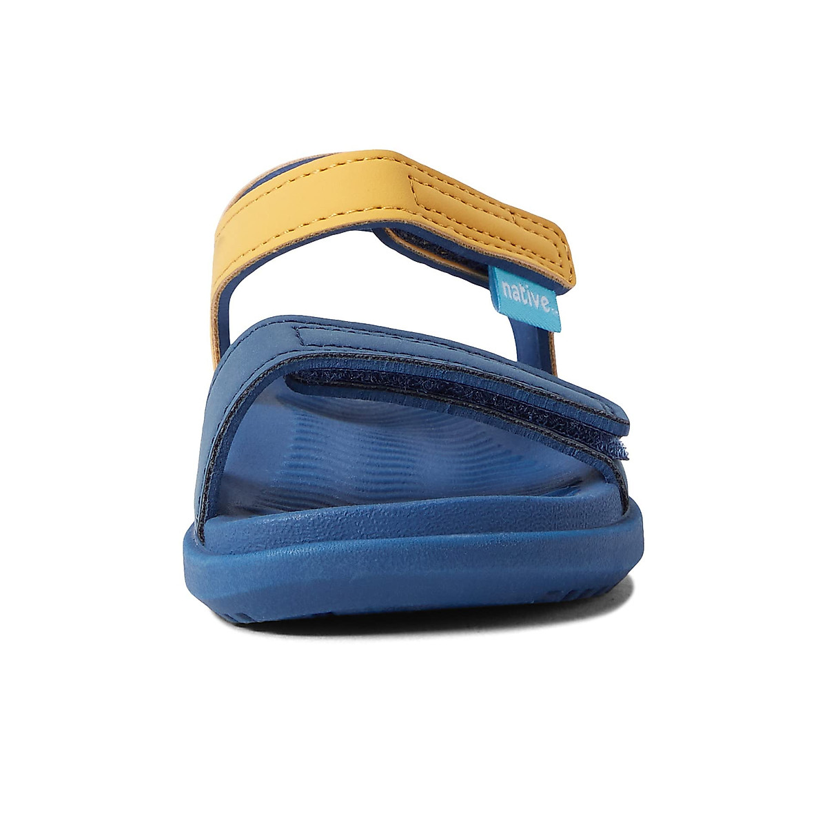 Native Shoes Baby Boy's Charley Sugarlite Block (Toddler) Wheat Frontier/Frontier Blue 7 Toddler M