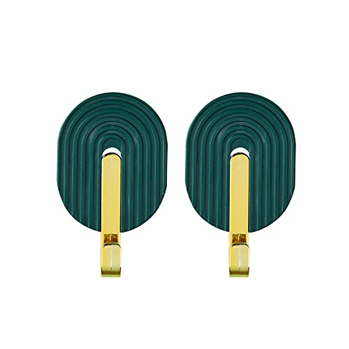 Bsxgse Creative Wall Hook Hand Heart Wall Hanger No Drilling Easy to Install Hooks Strong Adhesive Cute Ornament Decorative Wall Hooks Quilt Wall Hangers 36 Inches (Green, One Size)