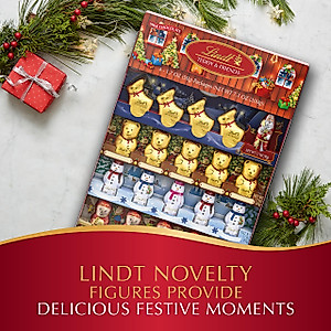 Lindt TEDDY & FRIENDS Holiday Milk Chocolate Candy, 7.1 oz. 4-pack