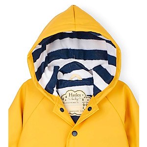 Hatley Baby Boys Printed Raincoats, Yellow, 9-12 Months