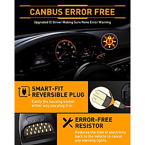 LESAUCE Red OLED Neon Tube LED License Plate Lights Tag Lights Assembly Replacement for Chevy Silverado GMC Sierra 1500 2500 3500 Tahoe Suburban Escalade Yukon XL, 2PCS