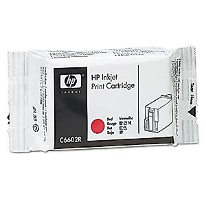 HP Red Reduced Height Original Ink Cartridge (C6602R)