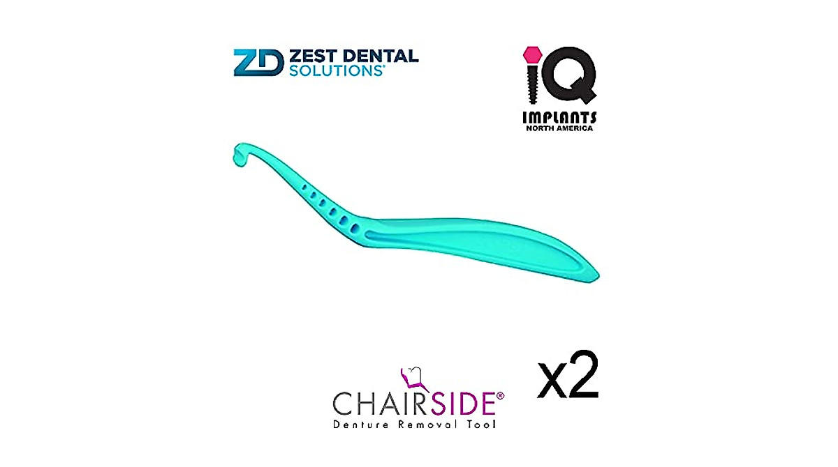 Zest CHAIRSIDE Denture Tool - 2-Pack for Easy Removal