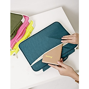 mygreen Universal Travel Case for A4 Document and Small Electronics and Accessories -Dark Green