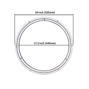 FKG Lazy Susan Turntable Bearing ID 17.5" Inch, OD 20" Inch