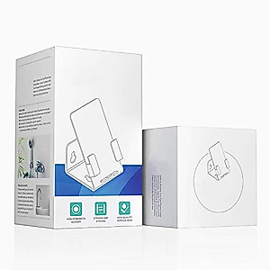 JZMYXA Bath&Shower Cell Phone Stand Holder-Handset Bracket-Suction Cup Bracket -Suction Cup Holder, Holder's Tray Mounted with Two Strong Suction Cups Suit for Most Cell Phones