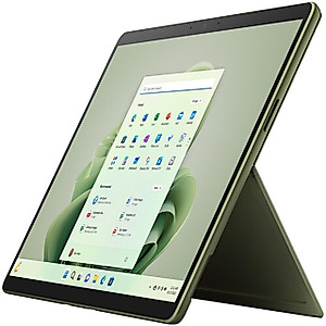Microsoft Surface Pro 9 Tablet - 13" - Core i5 12th Gen i5-1245U Deca-core (10 Core) - 8 GB RAM - 256 GB SSD - Windows 11 Pro 64-bit - Forest - 2880 x 1920 - PixelSense Display - 15.50 Hours Maxi