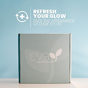 Eva Naturals Rejuvenating Skin Care Set - Exfoliate, Replenish & Moisturize With Vitamin C Plus Serum, Bee Clean Cleanser, Eye Gel, Face Moisturizer & Toner - Perfect Facial Cleanser Bundle