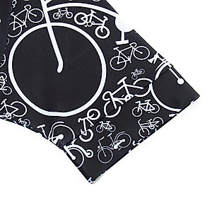 Uriah Men's Cycling Jersey Short Sleeve Reflective with Rear Zippered Bag Skull Bike Size XL