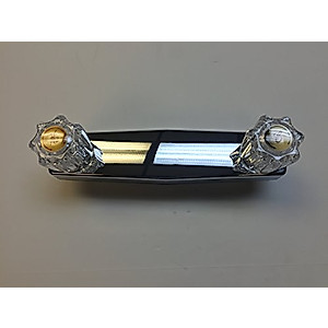 StoneCrest Dual Control 8" Non-Metallic Exposed Shower Faucet, Chrome Finish